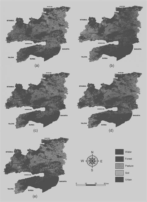Thematic Maps Derived From The Classification Of Satellite Images