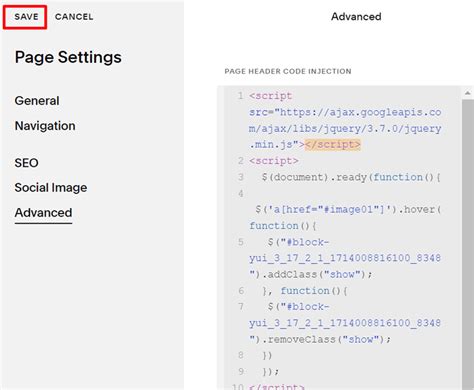 Hover Image Show Image Summary Block