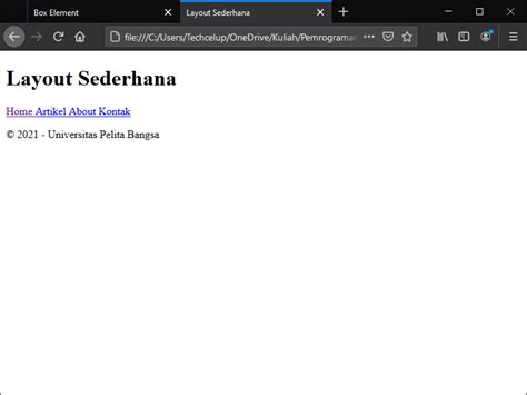 GitHub Purwanto Lab Web Praktikum Membuat Layout Website Sederhana