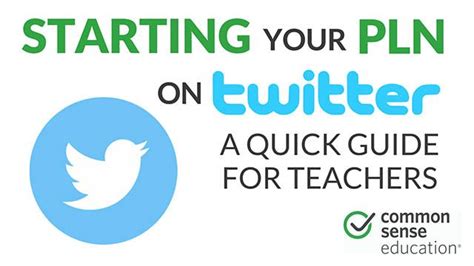 Getting Started With Twitter For Your Teacher Pln