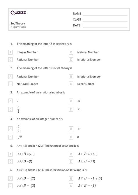 50 number theory worksheets for 1st year on quizizz free and printable