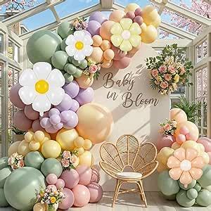 Pastel Balloon Arch Kit 130pcs Pastel Peach Pink Yellow