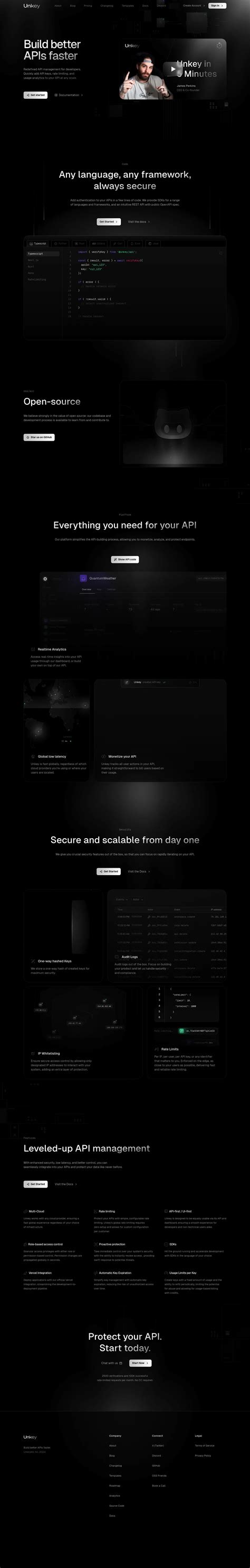 Unkey Open Source Api Management Platform