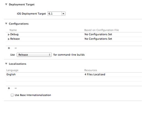 Xcode5 How Can I Build For Ios 6 With Xcode 5 Stack Overflow