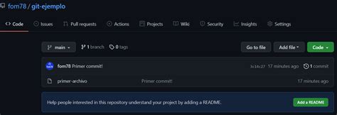 GitHub Fom Git Ejemplo