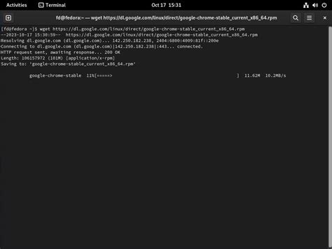 How To Install Google Chrome In Linux RHEL Based Distros GeeksforGeeks