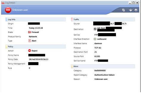 IT Blogtorials Checkpoint Firewall FTP Issues Quote Password Or Account Command ACCT