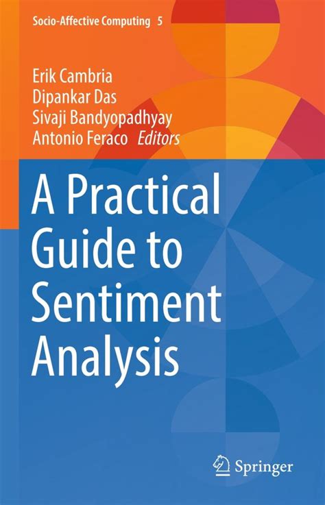 A Practical Guide To Sentiment Analysis Ebook Rental Sentiment