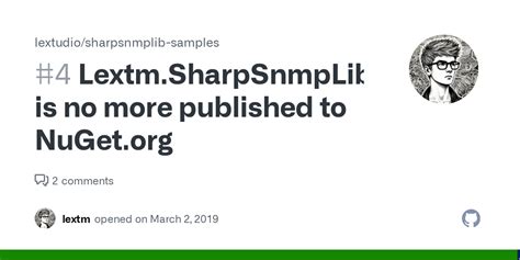 Lextmsharpsnmplibbouncycastle Is No More Published To