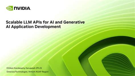 Apidays Singapore 2024 Scalable Llm Apis For Ai And Generative Ai