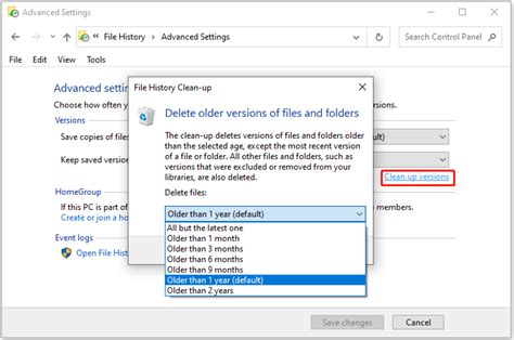 How To Delete Old Windows 10 File History Backup Herere 4 Ways Minitool