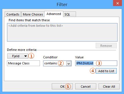 How To Filter Show Only Contact Groups In Outlook