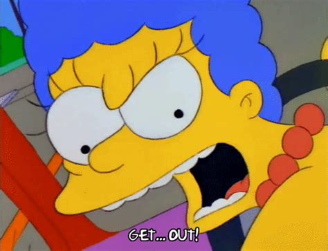 Marge Angry Marge Simpson  On Er By Manara