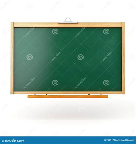 Green Class Board School Classroom High Quality Ai Image Generated