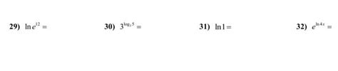 solved simplifying logarithms evaluate each of the following
