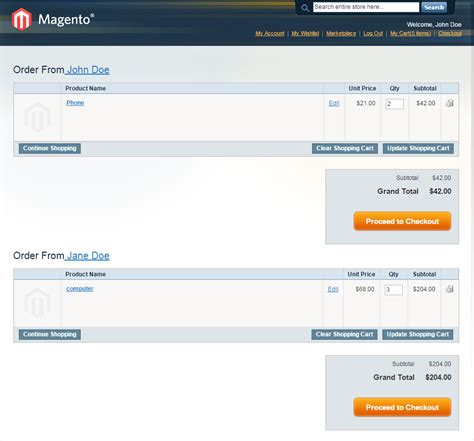 Magento Marketplace Split Cart Webkul Blog