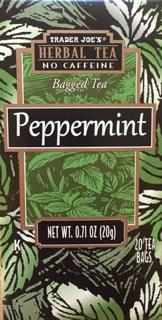 Trader Joes Peppermint Tea Reviews 2019