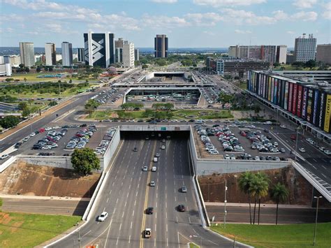 Vista Aérea Da Rodoviária Do Plano Piloto E Do Shopping Conjunto