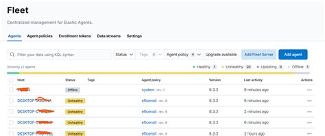 Elastic Agent Unhealthy Endpoint Security Discuss The Elastic Stack