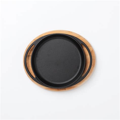 Jaju 자주 따뜻하게 지켜주는 무쇠 원형 스테이크팬 S I Village 에스아이빌리지