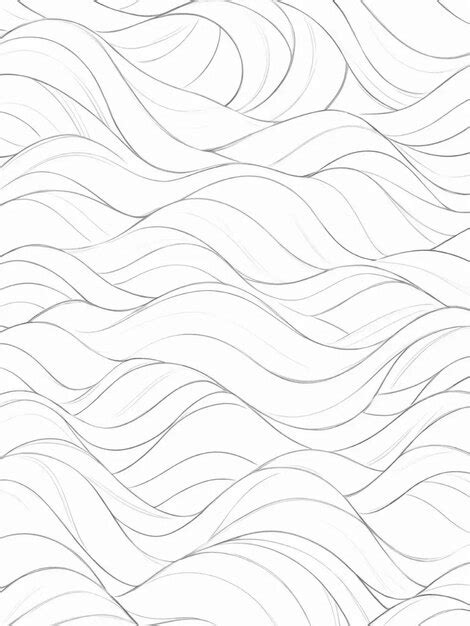 Seamless Wave Pattern Illustrator Premium AI Generated Image