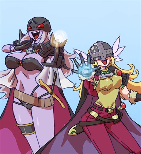 Gerusyu Angewomon Ladydevimon Lina Inverse Naga The Serpent