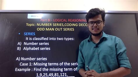 series coding decoding odd man out logical reasoning ca foundation