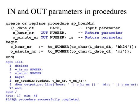 ppt pl sql powerpoint presentation free download id 3195865