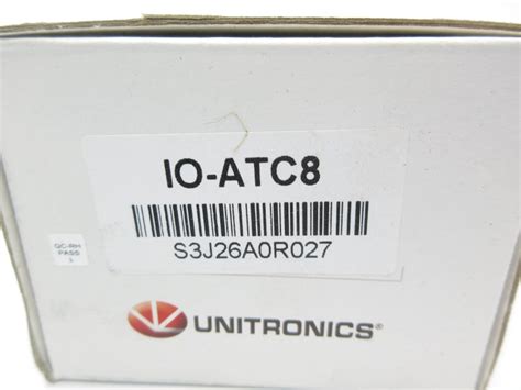 Unitronics Io Atc8 Nsmp Mro Global Solutions