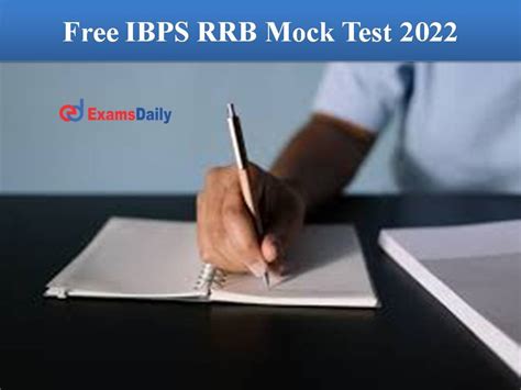 Free Ibps Rrb Mock Test Attempt Now Check Your Preparation Level Exams Daily
