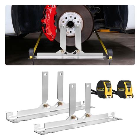 Vevor Wheel Alignment Tool 2 Pcs Stainless Steel Heavy Duty Toe