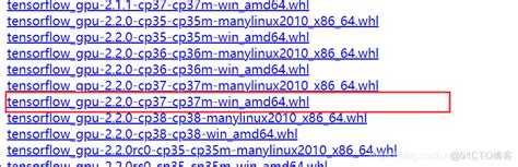 Pip Install Tensorflow 镜像安装 Pip安装tensorflow Gpumob6454cc70642f的技术博客51cto博客