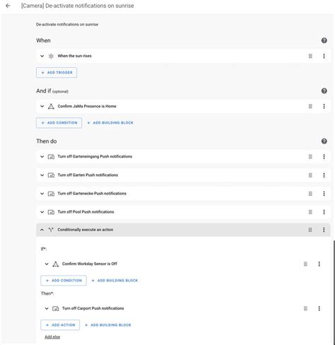 automate reolink camera notifications with home assistant