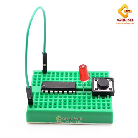 Breadboard บอร์ดทดลอง โฟโต้บอร์ด Protoboard Arduino 170 จุด Holes สี