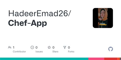 GitHub HadeerEmad Chef App