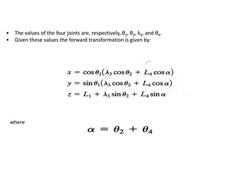 A ROBOT KINEMATICS Pptx