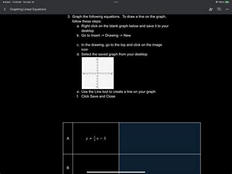 Solved 3 Graph The Following Equations To Draw A Line On Chegg Com