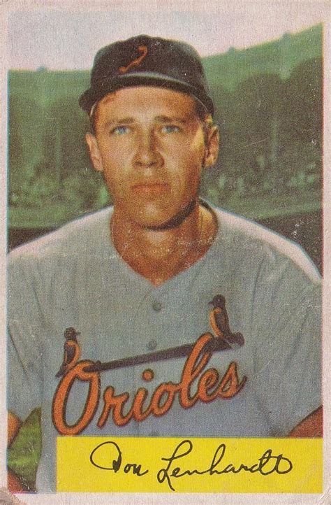 1954 Bowman 53 Don Lenhardt Trading Card Database