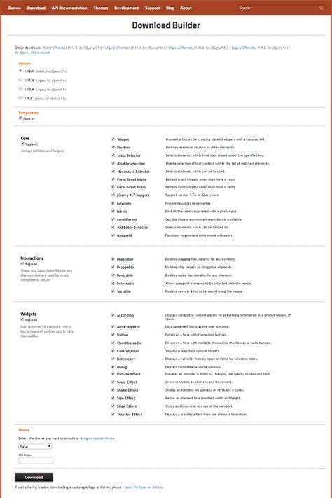 Google Choice JqueryUI Quick Guide
