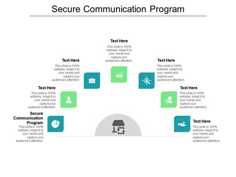 Secure Communication Program Ppt Powerpoint Presentation Model Graphics Template Cpb