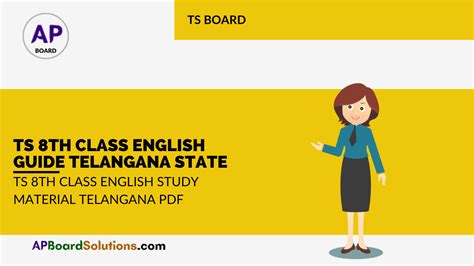 TS 8th Class English Guide Telangana State TS 8th Class English Study Material Telangana Pdf