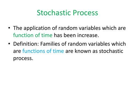 Stat 2153 Stochastic Process And Markov Chain Pptx Physics Science