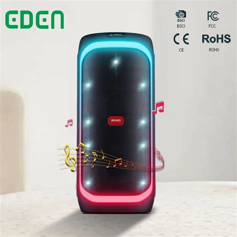 New Lighting Design Dual 6 Inch Portable Audio Professional Multifunctional Active Party DJ CE