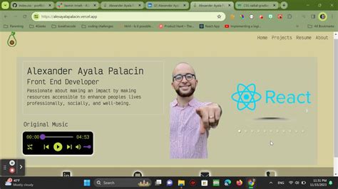 how i modernized my portfolio ui with css alexander ayala palacin