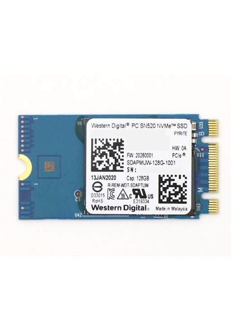 WD SN520 SDAPMUW 128G 1001 128 GB M 2 NVMe SSD Fiyatları ve Özellikleri