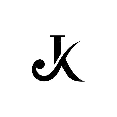 Jk 로고 프리미엄 벡터