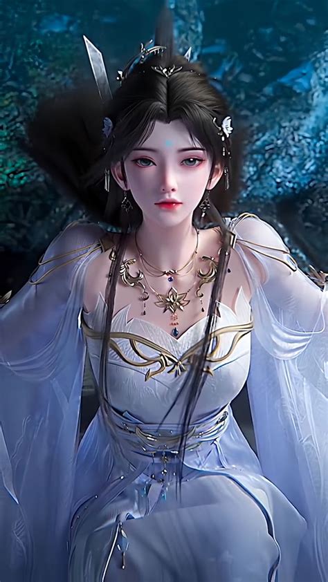 Qing Yi Di 2024 Gadis Fantasi Gambar Gadis Gadis Cantik