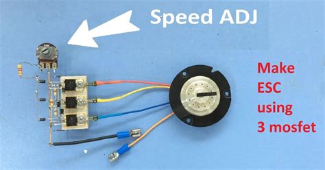 On Video Brushless Bldc Motor Esc Controller Circuit Electrical And Electronics Technology Degree