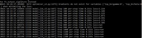 Efficientdet Training Loss Nan · Issue 9151 · Tensorflow Models · Github