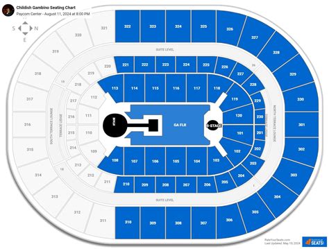 Paycom Center Concert Seating Chart